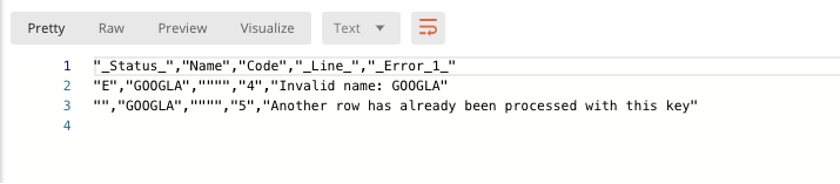 Model and import error messages | Anaplan Support